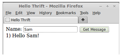 15 Apache Thrift and JavaScript · Programmer's Guide to Apache Thrift