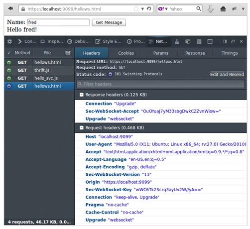 15 Apache Thrift and JavaScript · Programmer's Guide to Apache Thrift