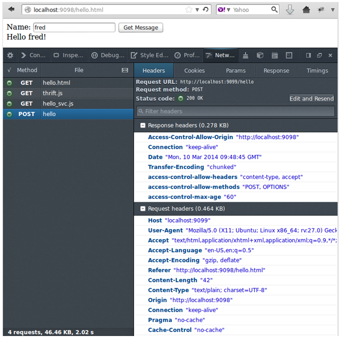15 Apache Thrift and JavaScript · Programmer's Guide to Apache Thrift