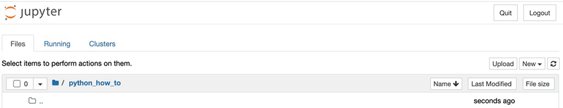 Appendix C. Using Jupyter Notebook: A web-based interactive Python ...