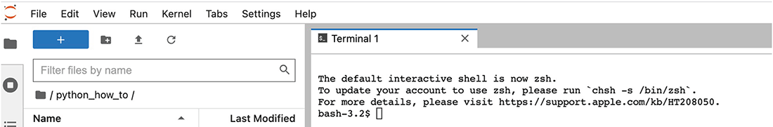 Appendix C. Using Jupyter Notebook: A web-based interactive Python ...