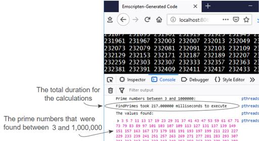 9 Threading Web Workers And Pthreads · Webassembly In Action With Examples Using C And
