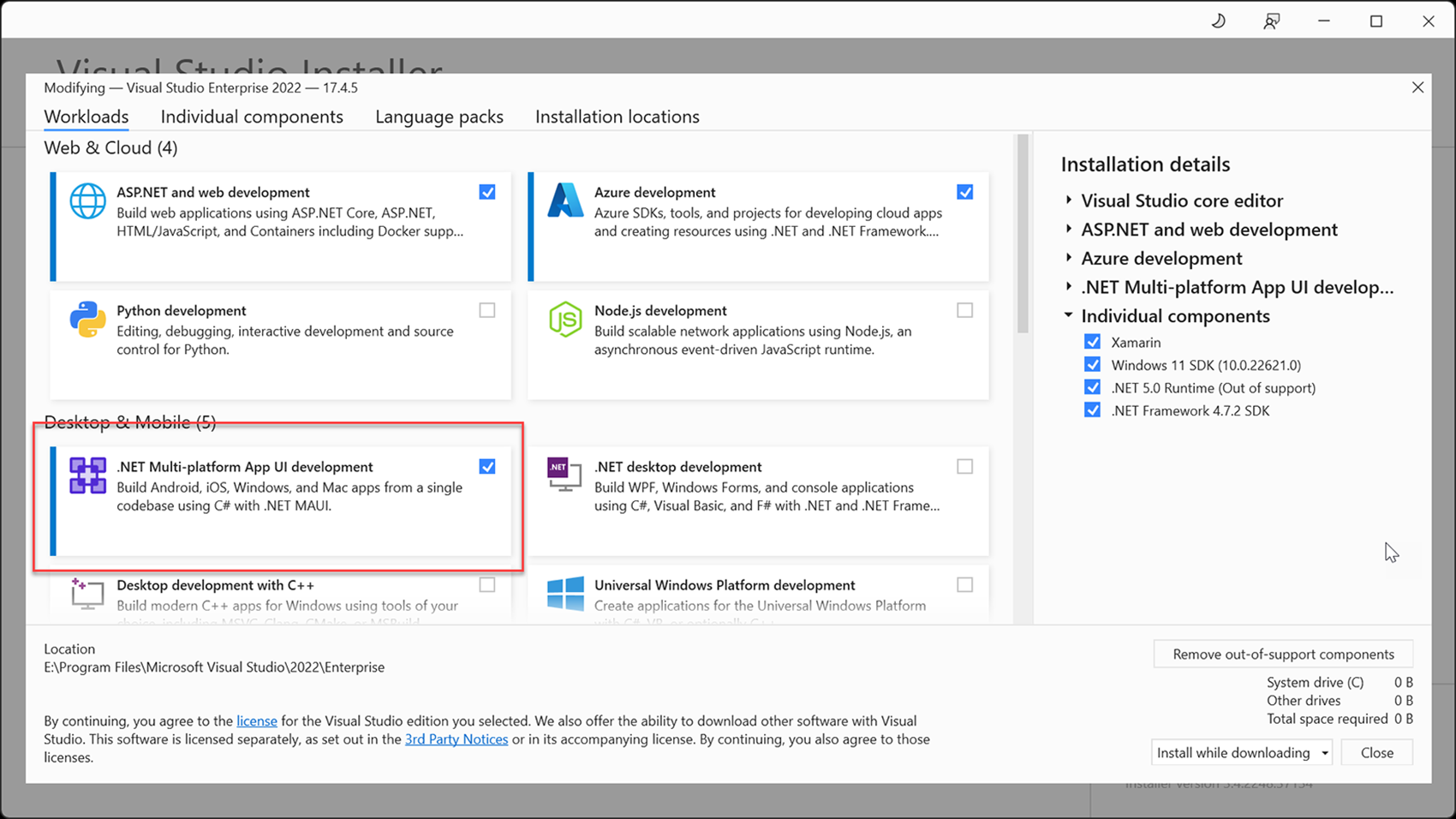 Appendix A. Setting up your environment for .NET MAUI development · .NET MAUI in Action