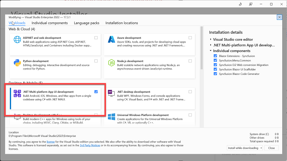 Appendix. A Setting up your environment for .NET MAUI development · .NET MAUI in Action