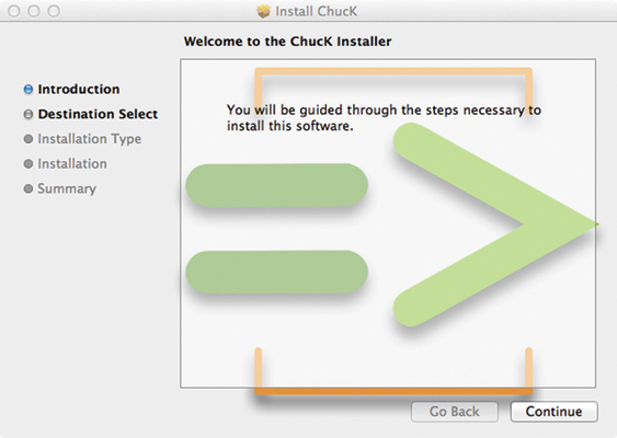 Appendix A. Installing ChucK and miniAudicle · Programming for Musicians and Digital Artists ...