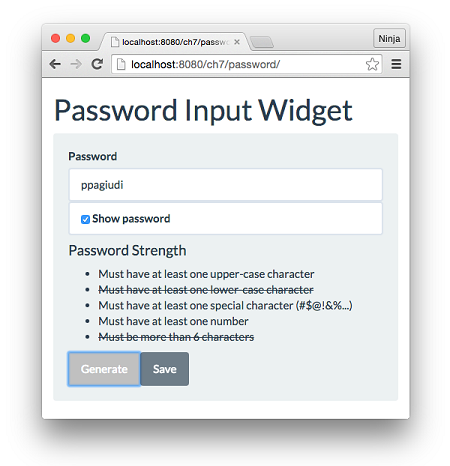 19 Project Password with Jest · React Quickly: Painless web apps with React, JSX, Redux, and GraphQL