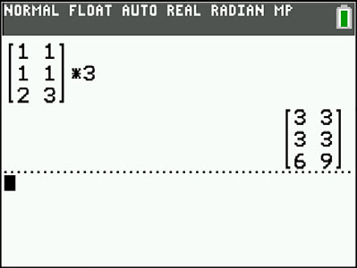 3x4 Matrix Calculator
