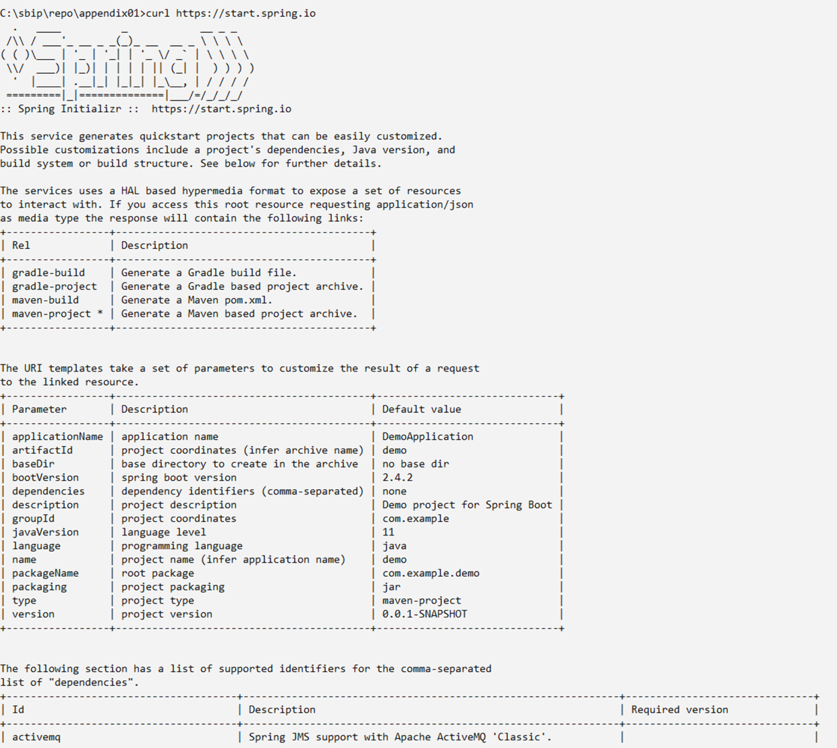Appendix A. Generating and building Spring Boot projects · Spring Boot in Practice