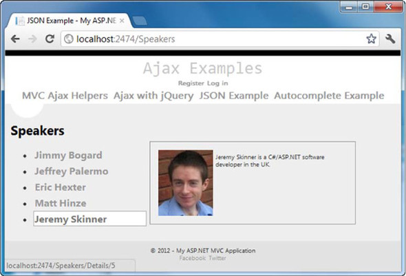 Ajax Helpers In Mvc AJAX Based CRUD Tables Using ASP.NET MVC 3 And