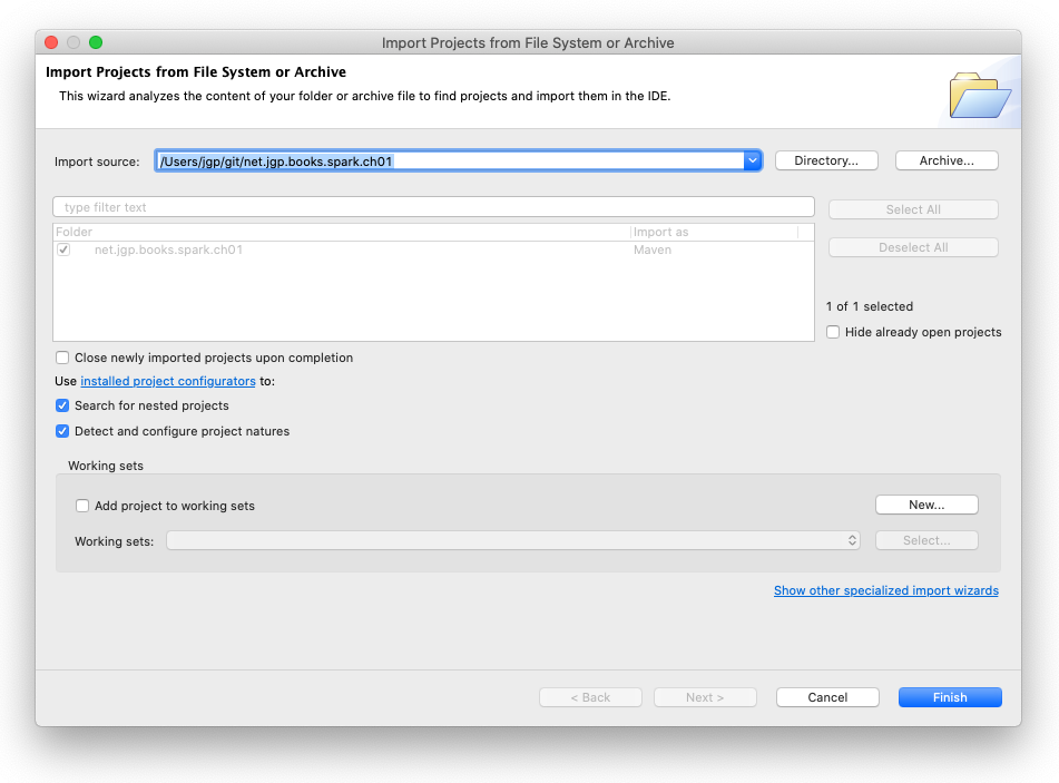 Appendix D Downloading The Code And Getting Started With Eclipse · Spark In Action Second