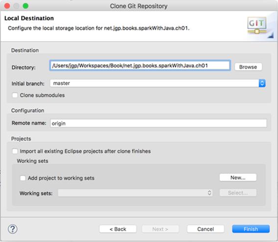 D Downloading The Code And Getting Started With Eclipse · Spark In Action Second Edition With