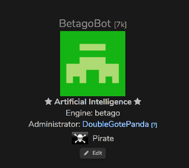 E Submitting a bot to the Online Go Server (OGS) · Deep Learning and ...