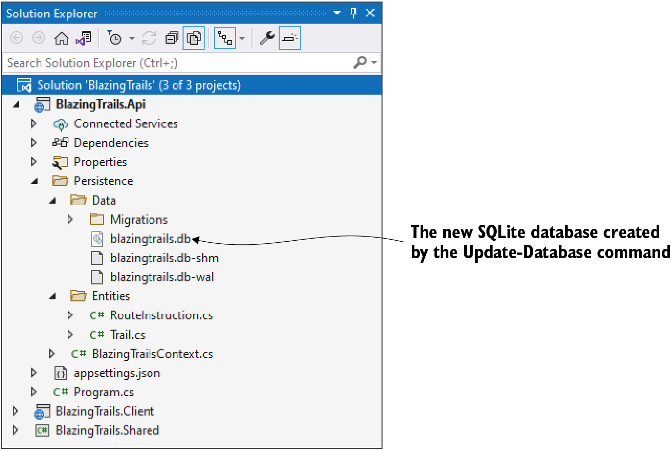 Appendix A Adding An Aspnet Core Backend To A Blazor Webassembly App · Blazor In Action