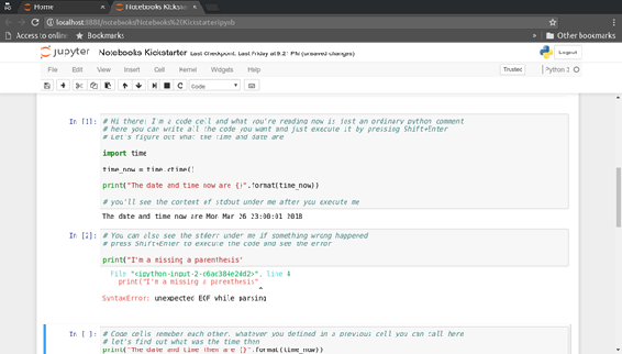 Appendix: Anaconda Distribution and Jupyter Notebooks · How Machine ...