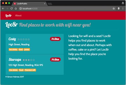 9 Building a single page application with Angular · Getting MEAN with Mongo, Express, Angular ...