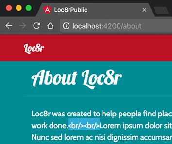9 Building a single page application with Angular · Getting MEAN with Mongo, Express, Angular ...