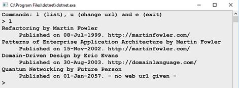 1 Introduction to Entity Framework Core · Entity Framework Core in Action