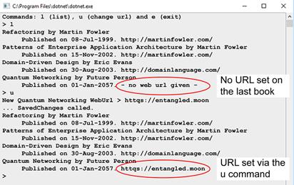 1 Introduction to Entity Framework Core · Entity Framework Core in Action